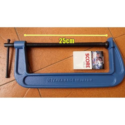 Jual Catok C 10 Tenka Jepang Heavy Duty Clamp Besi Tebal Woodworking ...