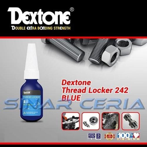 Jual Lem Dextone Blue Thread Locker 242 Lem Khusus Baud Baut Ring Mur ...