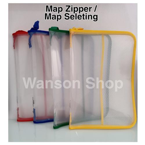 Jual zipper bag / map seleting - Jakarta Utara - Wanson-Shop | Tokopedia