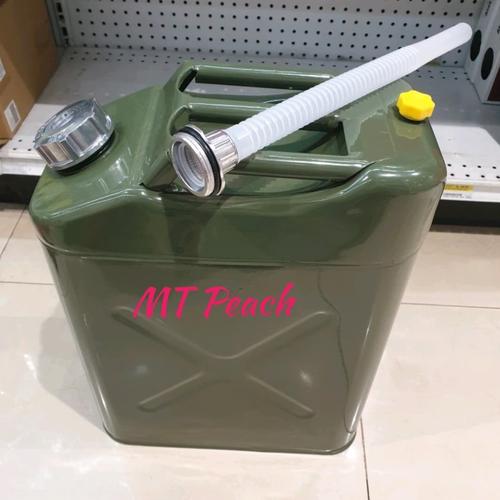 Jual JERIGEN BENSIN SOLAR METAL 20LTR - HIJAU - Jakarta Barat - mt ...