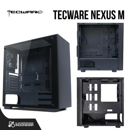 Jual Tecware Nexus M Casing - Mid Tower Original Computer Black Red ...