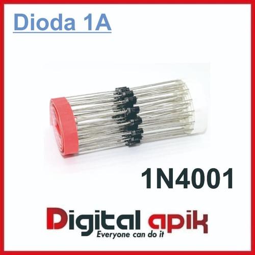 Jual Dioda 1N4001 1A 50V Diode IN4001 Silicon Rectifier 1 A 50 V 1N ...