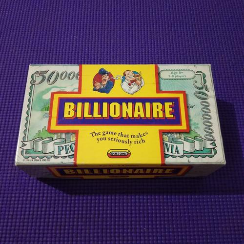 Jual Board Game Billionaire - Original by Mattel Spears Game 1996 ...