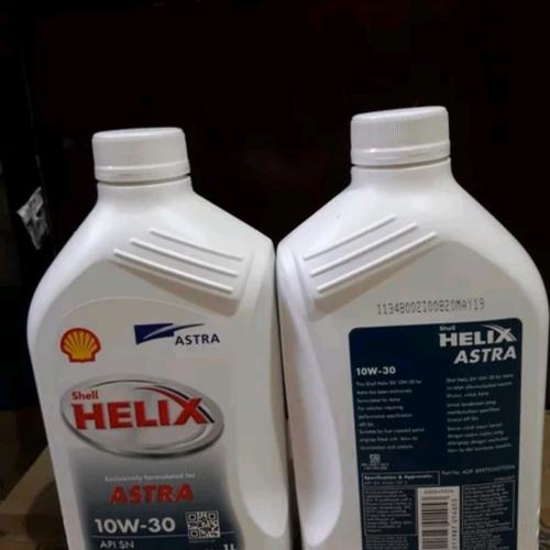 Jual Oli Mesin ASTRA Shell Helix 10W-30 kemasan 1 liter - Jakarta Utara ...