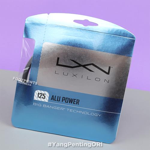 Jual Luxilon ALU Power 125 Grey Senar Raket Tenis Tennis Strings ...