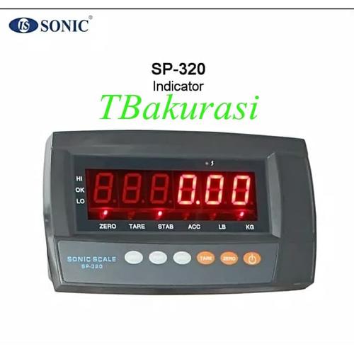 Jual indicator timbangan merk SONIC SP320 LED - Jakarta Barat - TD ...