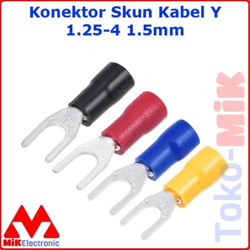 Jual SKUN KABEL Y 1.25-4 1.5MM 1.5 MM HITAM MERAH KUNING BIRU HIJAU - HITAM - Kuning - Jakarta ...