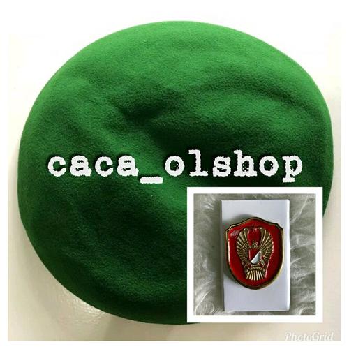 Jual SALE Baret TNI AD suad spesial plus emblem - Jakarta Pusat - TM ...