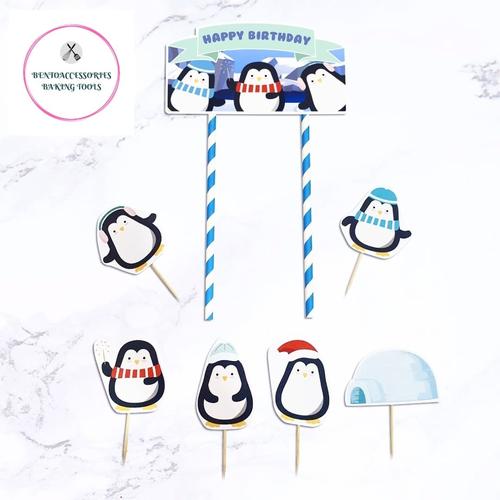 Jual topper kertas penguin satu set - Kota Surabaya - s3-shop | Tokopedia