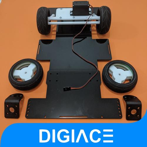 Jual Mekanik Mobile Robot Ackerman Steering / Arduino Robot Smart Car ...
