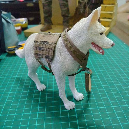 Jual 1/6 figure kitbash dog anjing white endwar dan armor - Kota ...