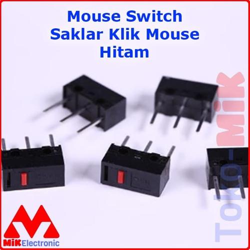 Jual MOUSE SWITCH MICRO PUSH BUTTON TOMBOL SAKLAR KLIK MOUSE HITAM ...