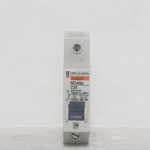 Jual MCB Multi 9 MERLIN GERIN NC45a C25 1P 25A SNI / MCB Multi9 25A 1P SNI - Jakarta Pusat ...