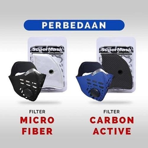 Jual Refill Filter Masker Supermask SOS Activated Carbon Filter ACF ...