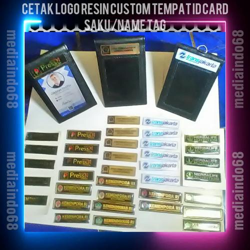 Jual LOGO NAME TAG ID CARD CUSTOM - Jakarta Timur - mediaindo68 | Tokopedia