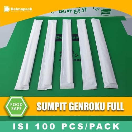 Promo SUMPIT KAYU GENROKU FULL I CHOPSTIK GENROKU BUNGKUS KERTAS FULL ...