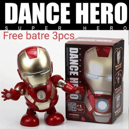 Jual ORIGINAL ROBOT DANCE HERO IRON MAN - MAINAN ANAK - Jakarta Pusat ...