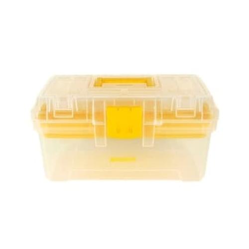 Jual KRISBOW TOOL BOX / KOTAK PERKAKAS PLASTIK 39.5X22X21 CM KUNING ...