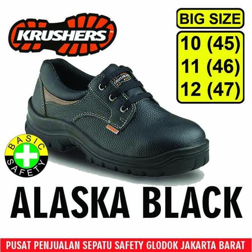 Jual SAFETY SHOES Krushers Alaska Black BIG SIZE - Jakarta Barat ...