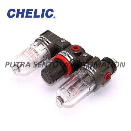 Jual 3 COMBINATION AIR SERVICE UNIT 1/4" 5MICRON AUTO DRAIN CHELIC AC ...