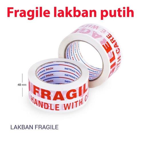 Jual Lakban FRAGILE 48mm Mitran Pack - Fragile Putih - Kota Depok ...