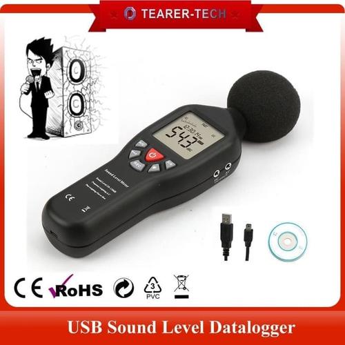 Jual Sound Level Meter Data Logger USB Alat Ukur Suara Data Logger ...