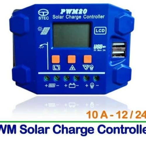 Jual Solar Charge Controller 10A STEC PWM20 12/24V - Jakarta Barat ...