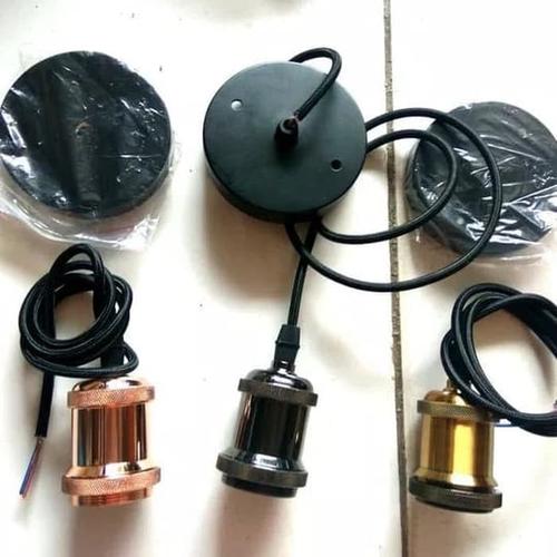 Jual Fitting Lampu Gantung Besi E27 High Quality - Jakarta Barat - led ...