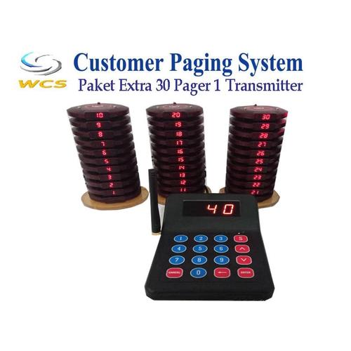 Promo Customer Paging System Paket 1 Transmitter 30 Pager - Jakarta ...