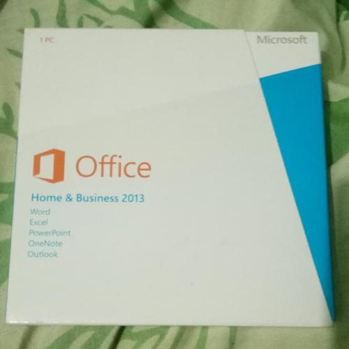 Jual Software Original Microsoft Office Home and Business 2013 FPP ...