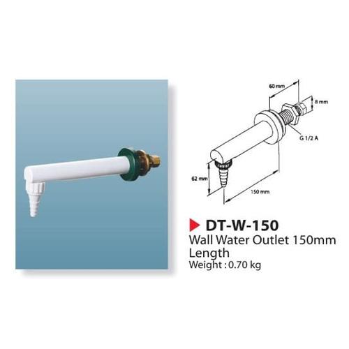 Jual DURATAP DT-W-150 KERAN AIR DINDING LABORATORIUM WALL WATER TAP ...