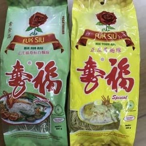 Jual Mie sua Singkawang / Misoa / Mie Ulang Tahun Fuk Siu - Miso Kuning ...