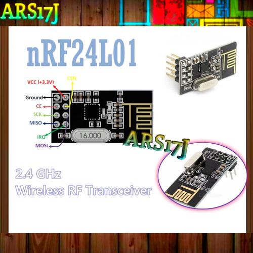 Jual NRF24l01 24L01 NRF wireless Cimmunication module for Arduino ...