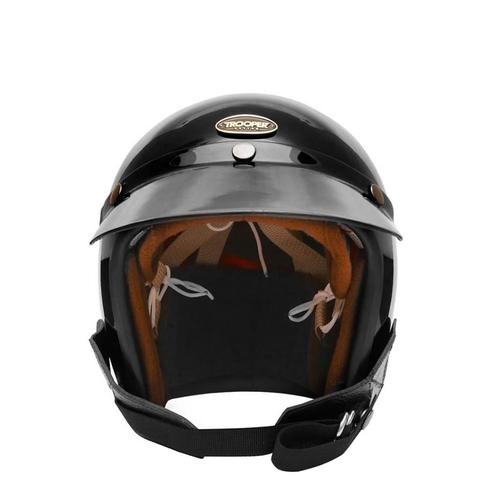 Jual Rooster slim helmet Black glossy - Trooper Custom Helmet - Kab ...