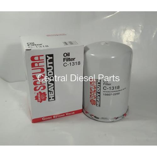 Jual Filter Oli / Oil Filter Hino Dutro, Dyna 110ST C-1318 C1318 Sakura ...