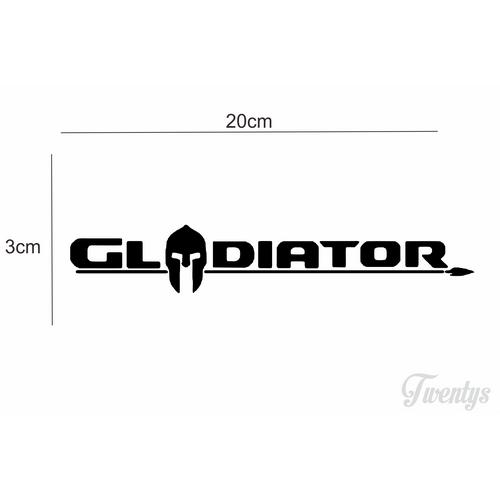 Jual STIKER GLADIATOR CUTTING STICKER VINYL DECAL - Kab. Garut ...