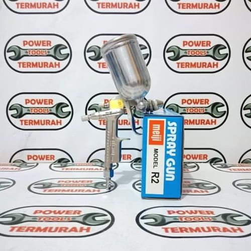 Jual Spray Gun MEIJI R2 Spoit R-2 R2 Tabung Atas 200 ML Sped Duco ...