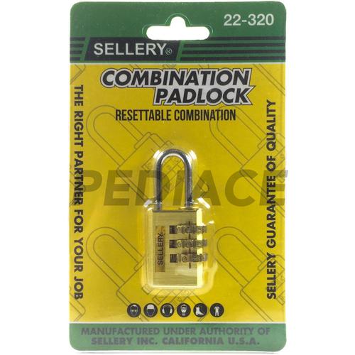 Jual Gembok Kecil Kode Angka Sellery/ Combination Padlock U.S.A/ Bisa ...