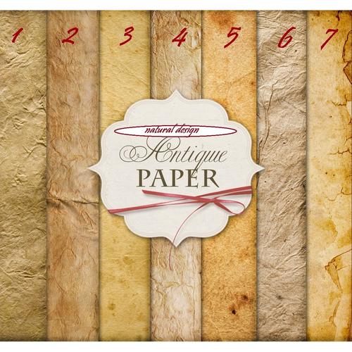 Jual Kertas Scrapbook - Antique Paper A1-7_FFH20 Design - A5 SQUARE ...