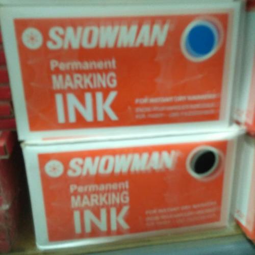 Jual Snowman Permanent Marking ink MIG-20/Tinta spidol permanen. - Biru ...