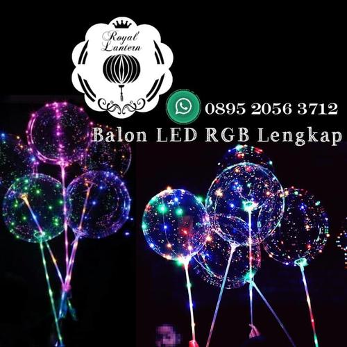 Jual Balon LED RGB LENGKAP 1/BOBO LED/Balon Lampu Tumblr 1 MODE ...