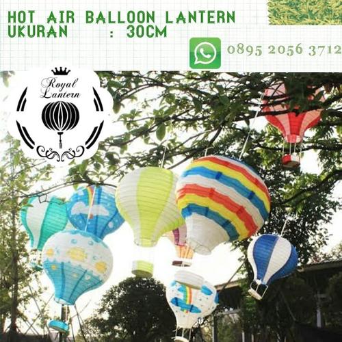 Jual Hot air balloon lantern Lampion balon udara gantung kertas - 2 ...