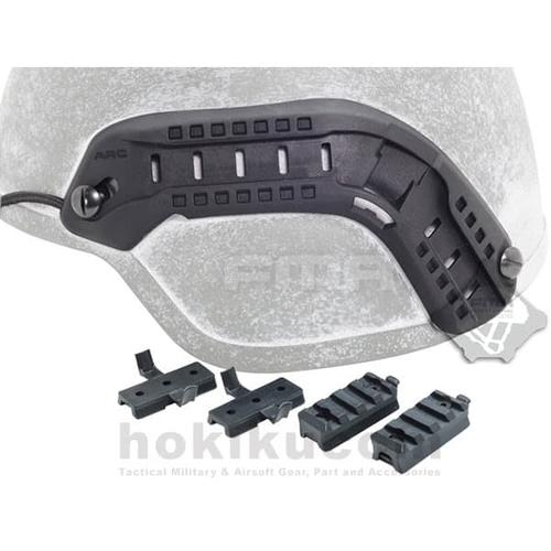 Jual Rel Helm Tactical FMA MICH ARC Helmet Rail Guide Mount - Black ...