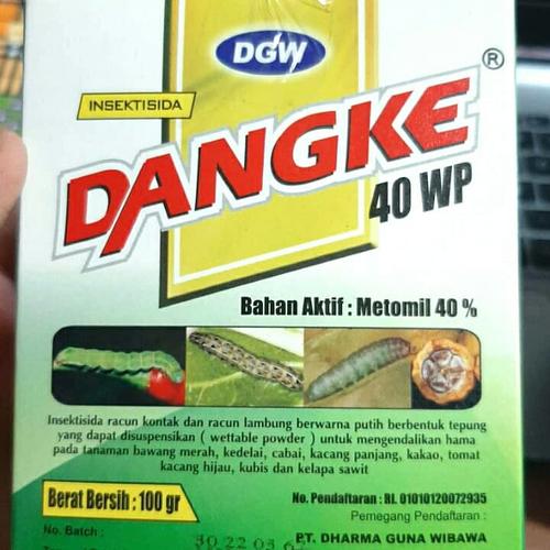 Jual Insektisida Dangke 40 WP ,bahan aktif metomil 40% ,kemasan 100 ...