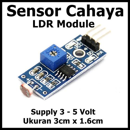 Jual Light Sensor Module Modul Sensor Cahaya dengan LDR - Kota Medan ...