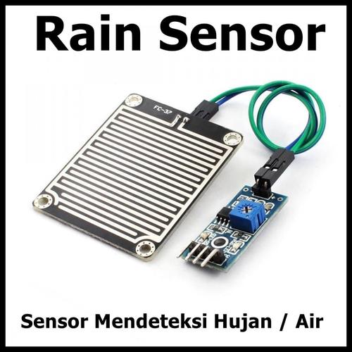 Jual Rain sensor module Raindrops sensitive sensor modul - Kota Medan ...