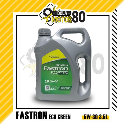 Jual OLI PERTAMINA FASTRON ECO GREEN SAE 5W-30 API SN LCGC ISI 3.5 ...
