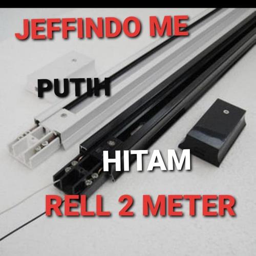 Jual RELL TRACK 2 METER TRACK RELL 2 M 2M PUTIH HITAM 2M - Jakarta ...