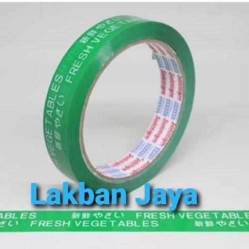 Jual Isolasi-Solasi Sayur-Lakban Sayur-Fresh vegetable/Brand Solatape ...