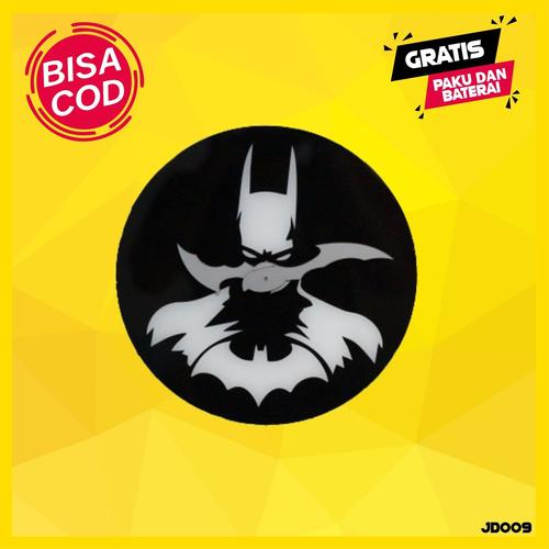 Jual JAM DINDING BATMAN HERO BLACK | HIASAN DINDING | BAHAN AKRILIK ...